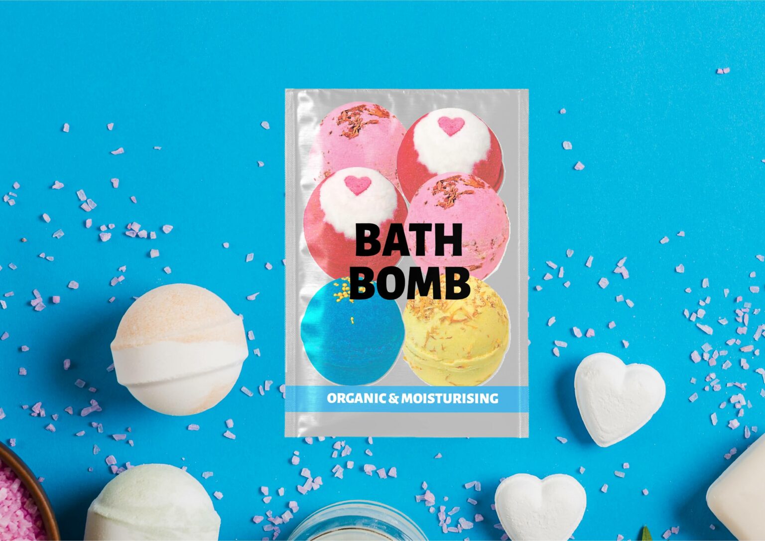 Bath Salt Packaging & Pouches | Body Scrub Salt Packaging