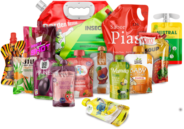 Spout Pouch | Liquid Spout Bags | Custom Spouted Pouches