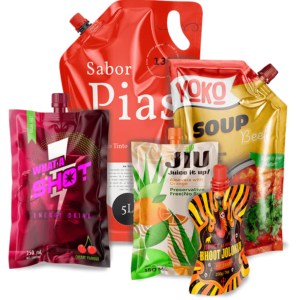 Spout Pouch | Liquid Spout Bags | Custom Spouted Pouches