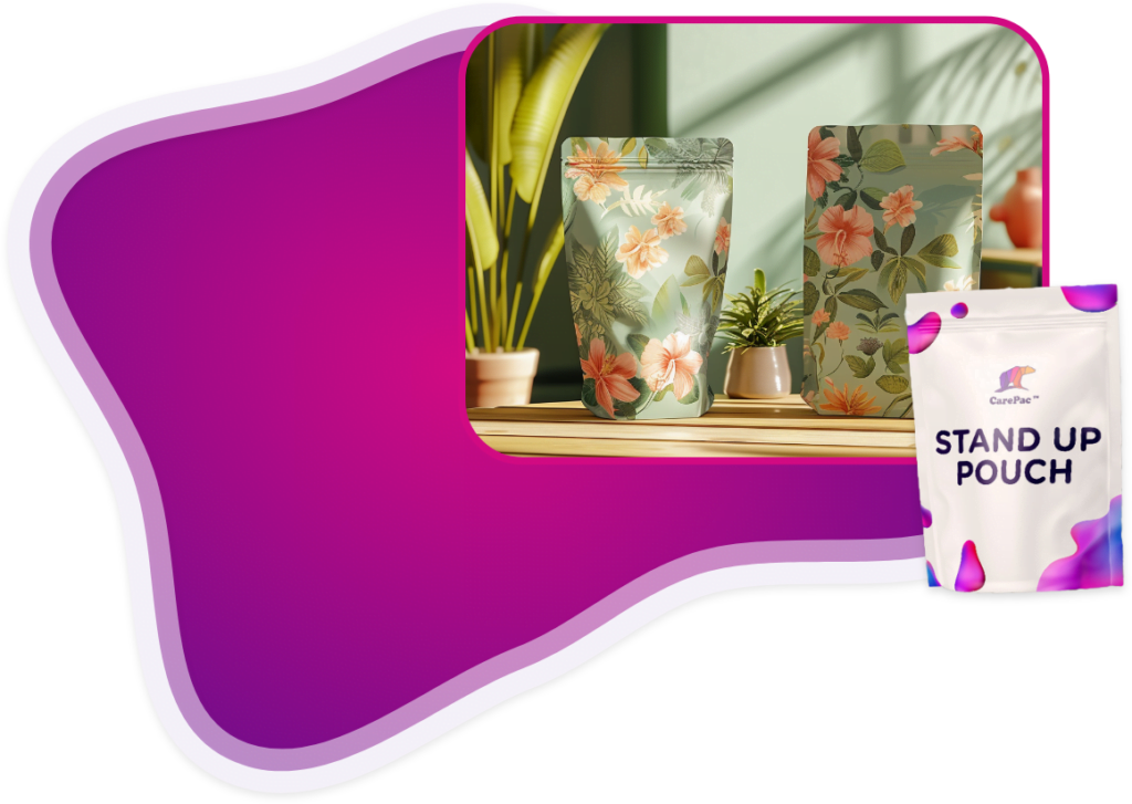 Custom Stand Up Pouches | Printed Pouches With Your Logo