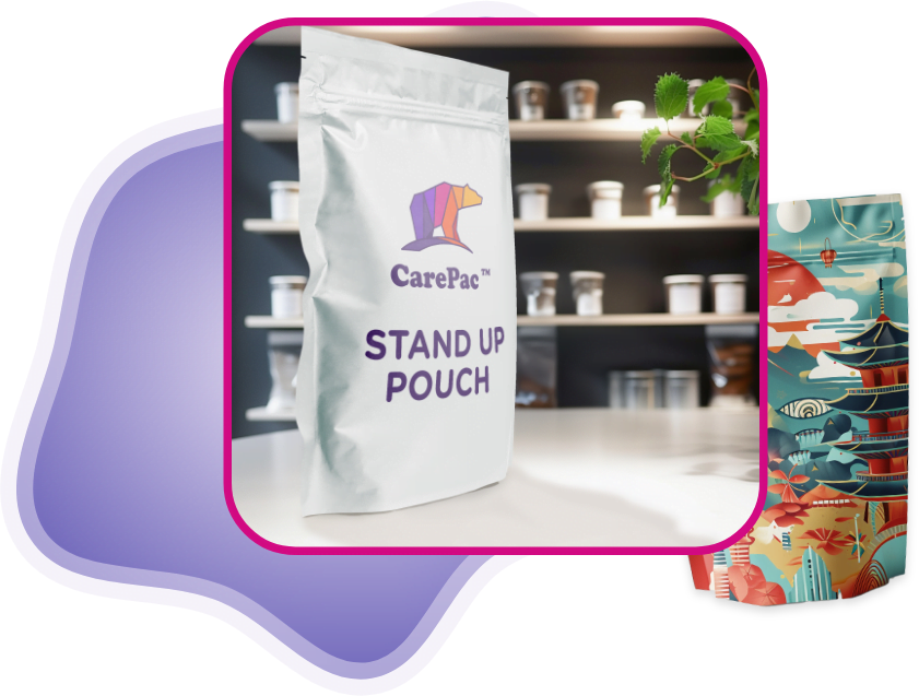 Custom Stand Up Pouches | Printed Pouches With Your Logo